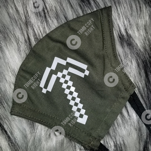Accessories | Minecraft Pickaxe Face Cover Mask Child Size | Poshmark